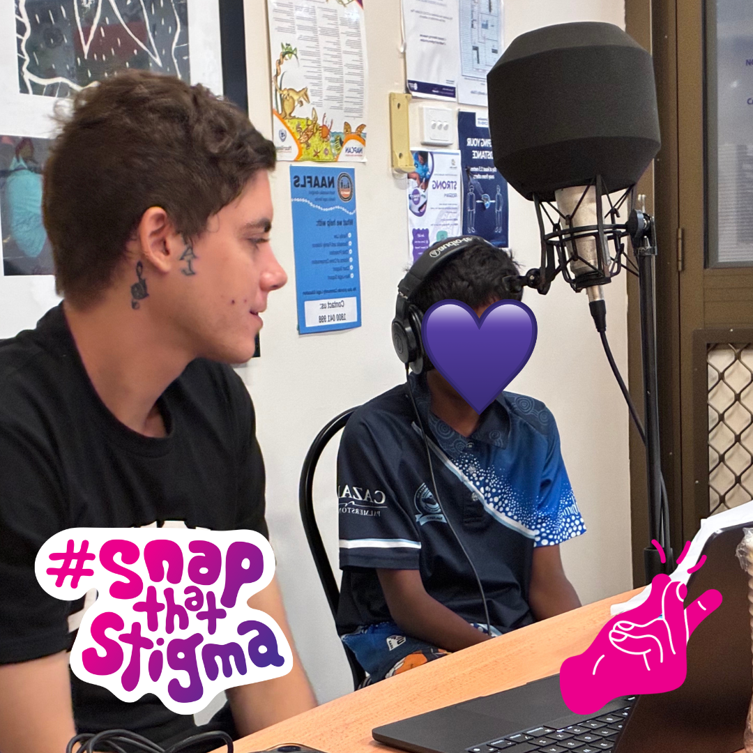 I won’t give up! Northern Territory young people #SnapThatStigma - CREATE Foundation